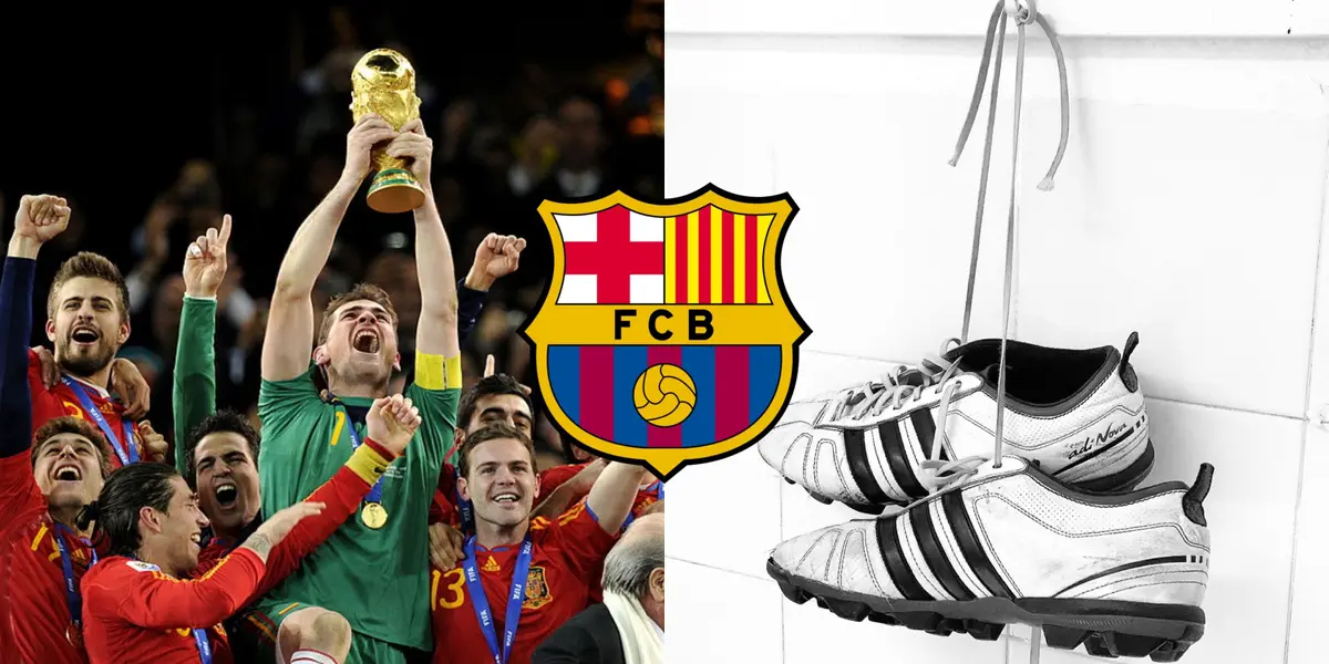 Ganó el Mundial con España y fue figura del Barça, ahora quiere colgar ...