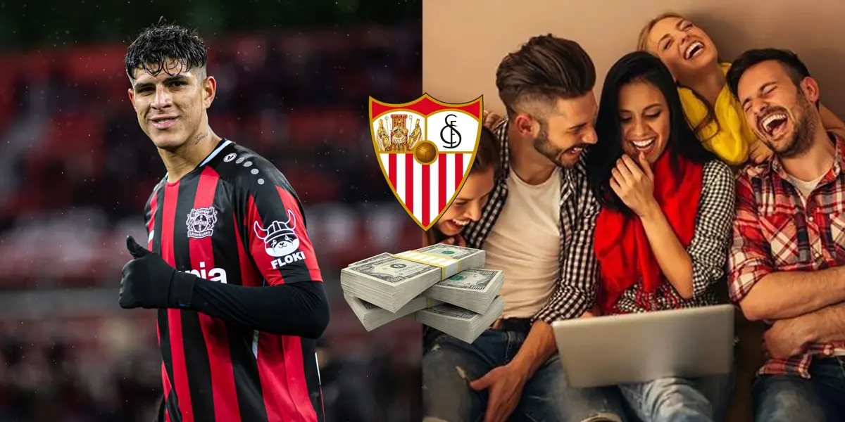 El insólito monto de risa que quiere pagar Sevilla por Piero Hincapié