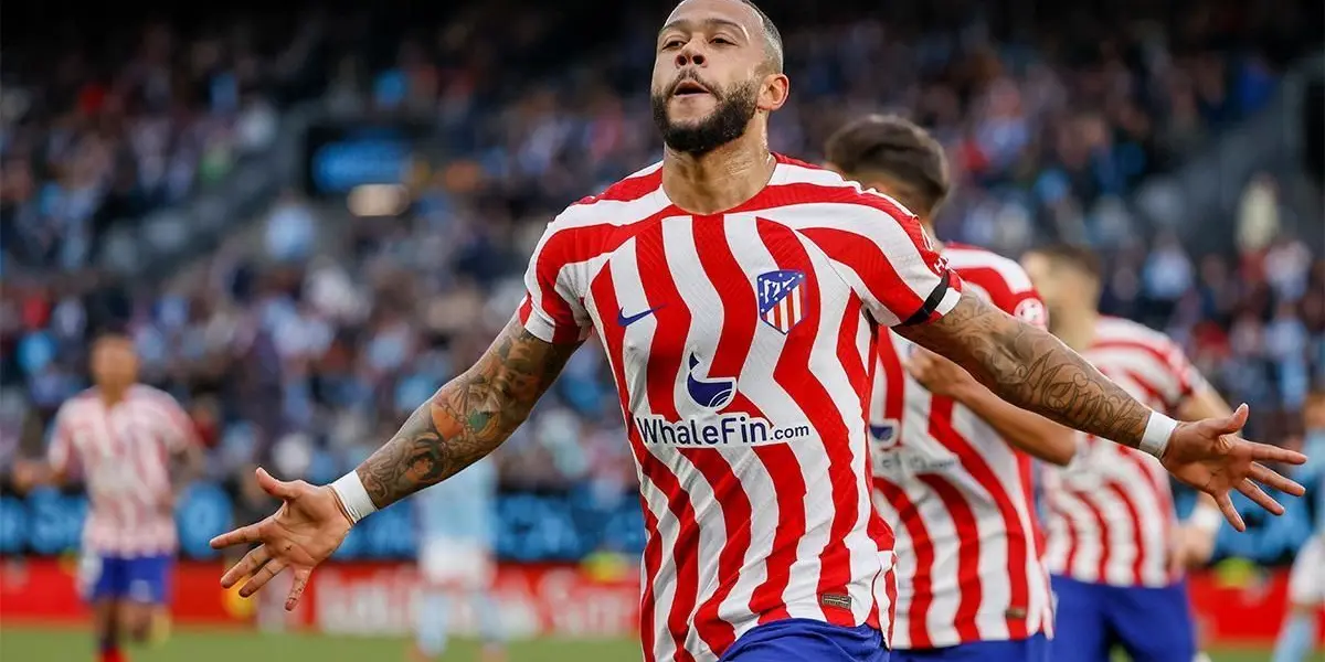 El golazo que marcó Depay en el Atleti para amargar al Manchester City ...