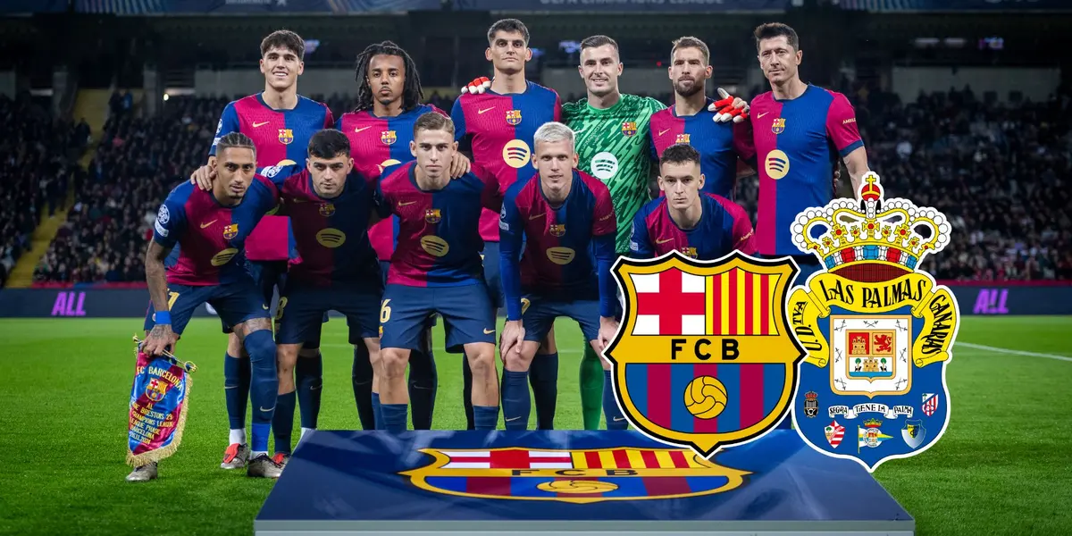 El 11 titular del FC Barcelona para enfrentar hoy a Las Palmas por La Liga