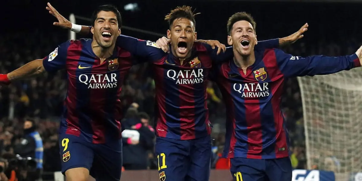 Mientras el FC Barcelona perdió ante Las Palmas, el mensaje de la MSN ...
