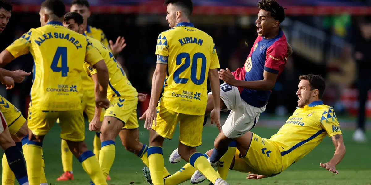 ¿Robo al FC Barcelona ante Las Palmas? La jugada que pudo cambiar la ...