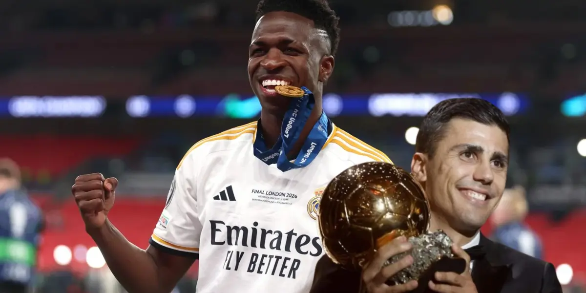 Rodri ganó el Balón de Oro, pero mira cuál fue el triunfo de Vinicius ...