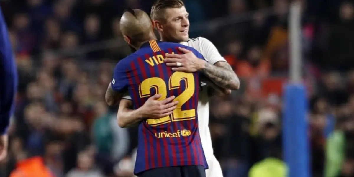 "Conmigo aprendió mucho", la revelación de Vidal sobre Kroos que ...